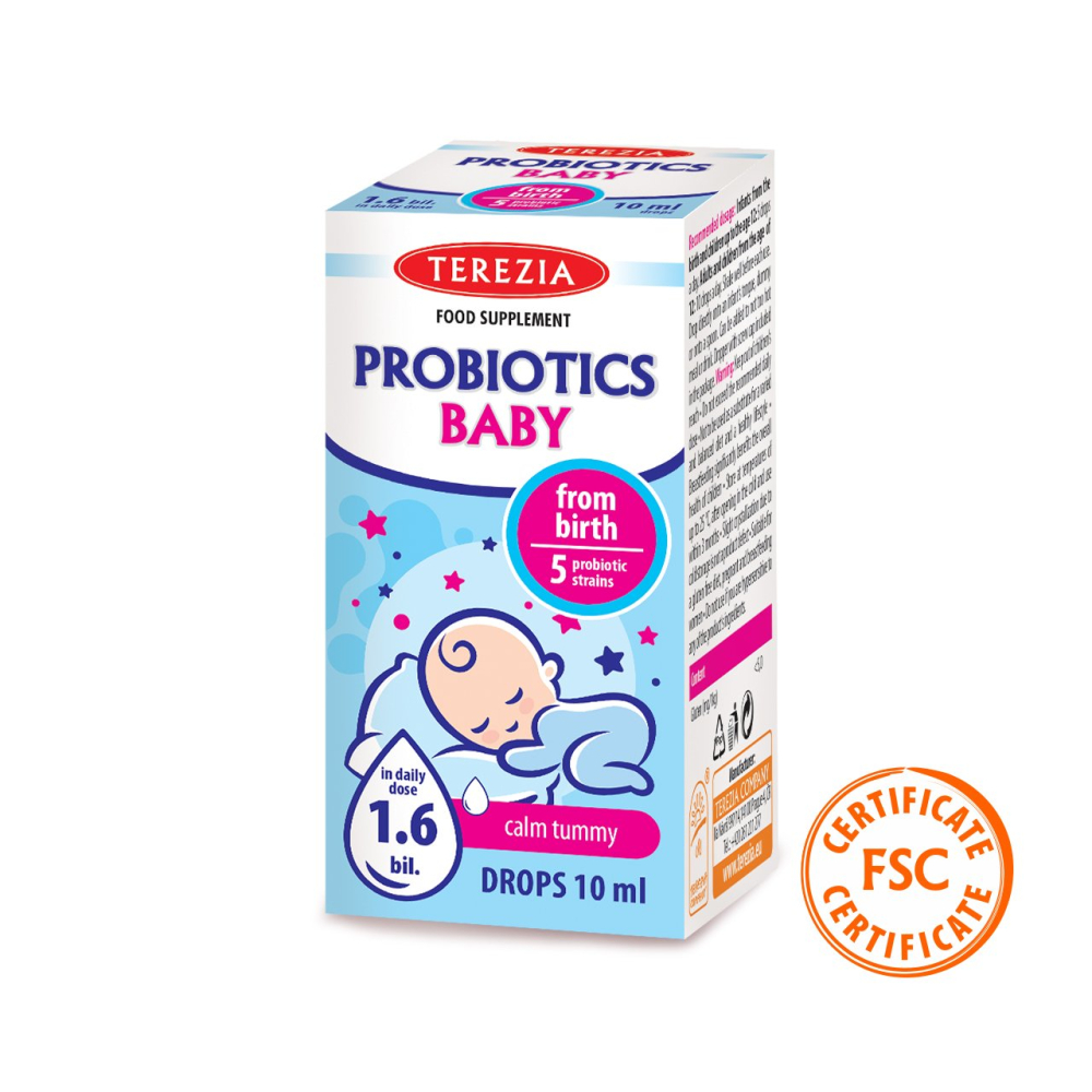 PROBIOTICS BABY | Terezia.eu | Food supplements from medicinal ...