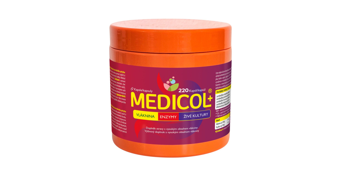 Medicol PLUS kapsle | Terezia.eu | Doplňky stravy z léčivých hub a rostlin